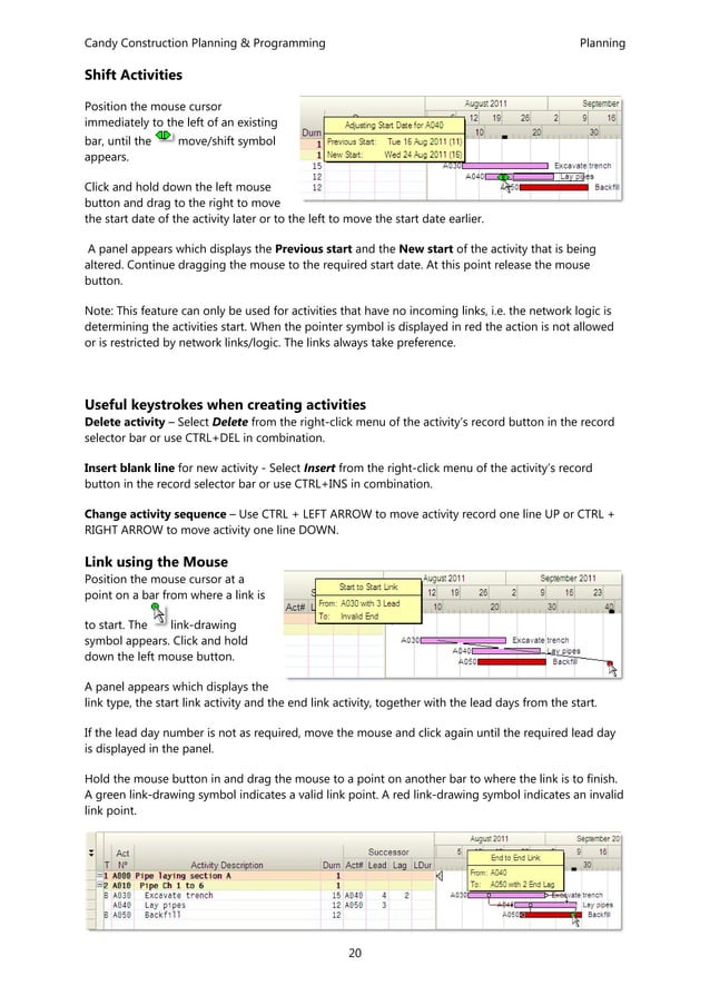 Candy construction planning and programming | PDF