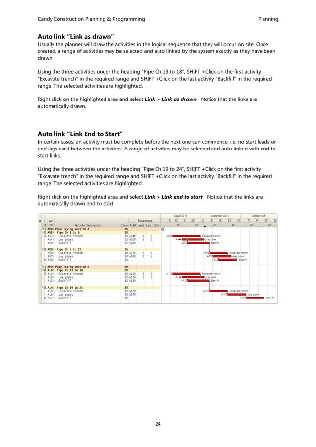 Candy construction planning and programming | PDF