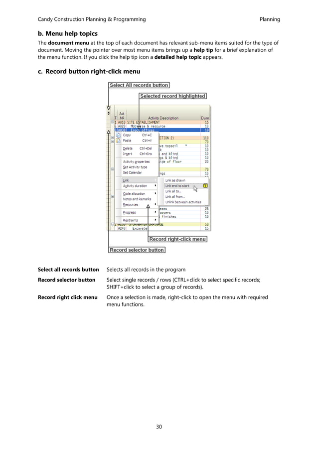 Candy construction planning and programming | PDF