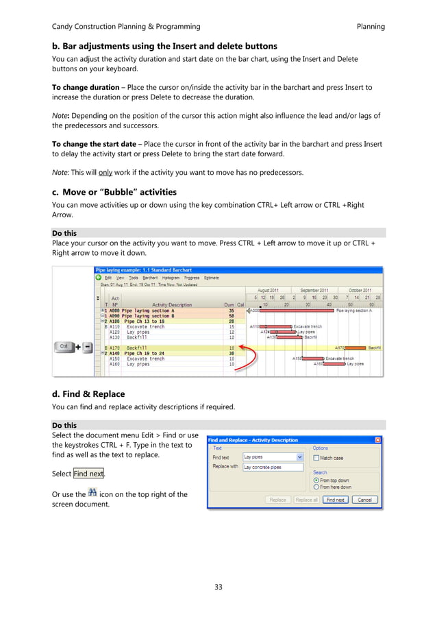 Candy construction planning and programming | PDF