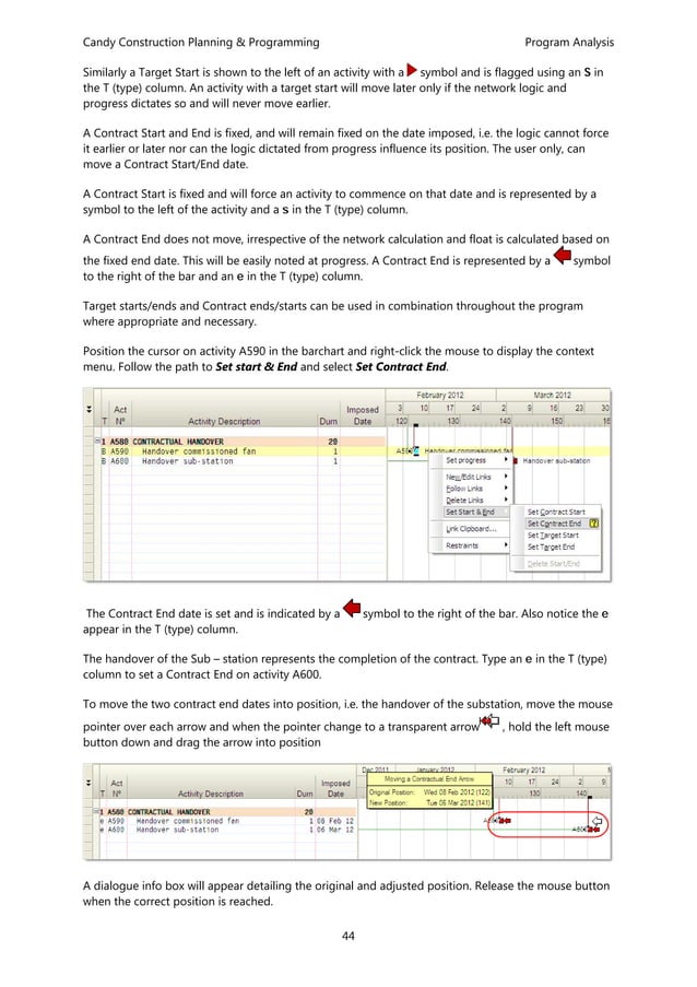 Candy construction planning and programming | PDF
