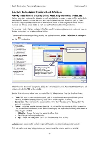 Candy construction planning and programming | PDF