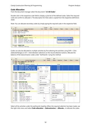 Candy construction planning and programming | PDF