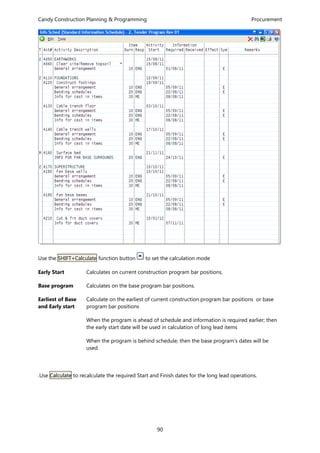 Candy construction planning and programming | PDF