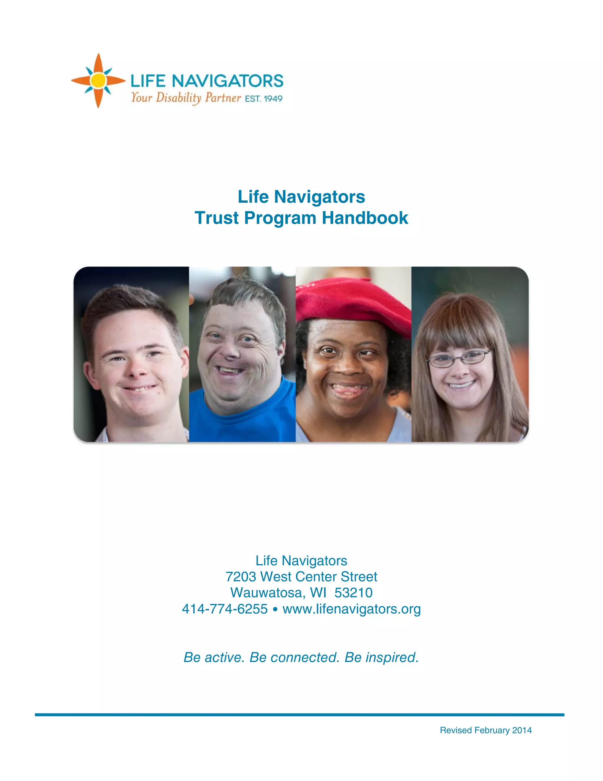 Life Navigators Trust Handbook 2015 | PDF