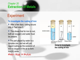 C20 extraction of metals | PPT