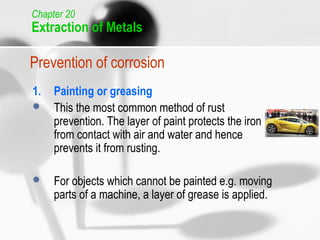 C20 extraction of metals | PPT