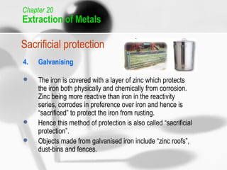 C20 extraction of metals | PPT