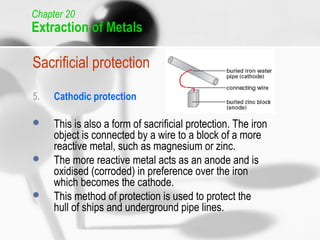 C20 extraction of metals | PPT