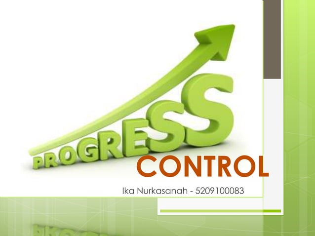 C20 progress control | PPTX