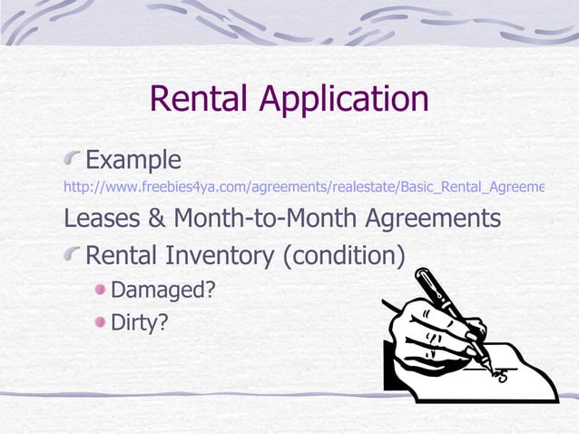 Personal Finance - Housing Options | PPT | Real Estate Renting and ...