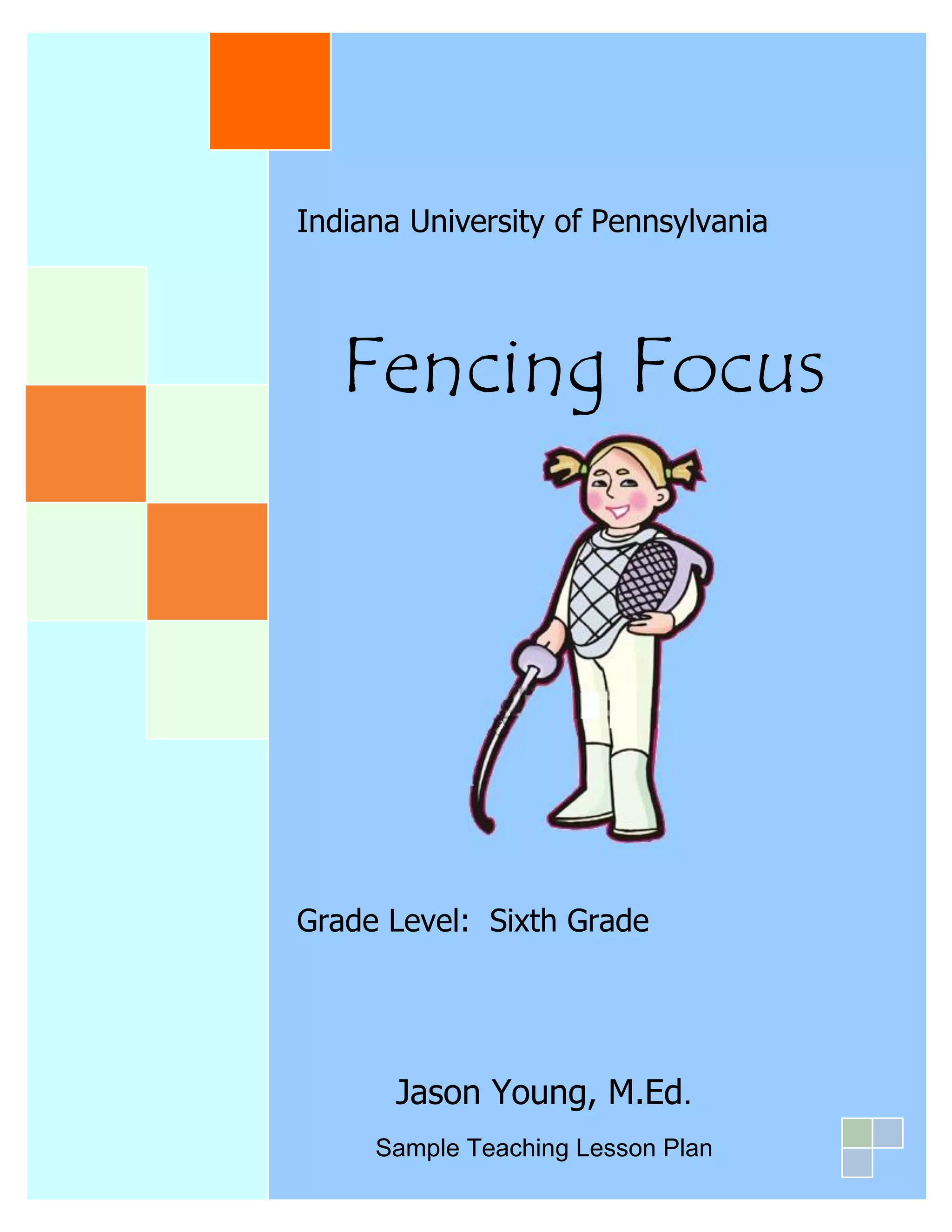 Fencing Lesson Plan-JYoung-002 | PDF