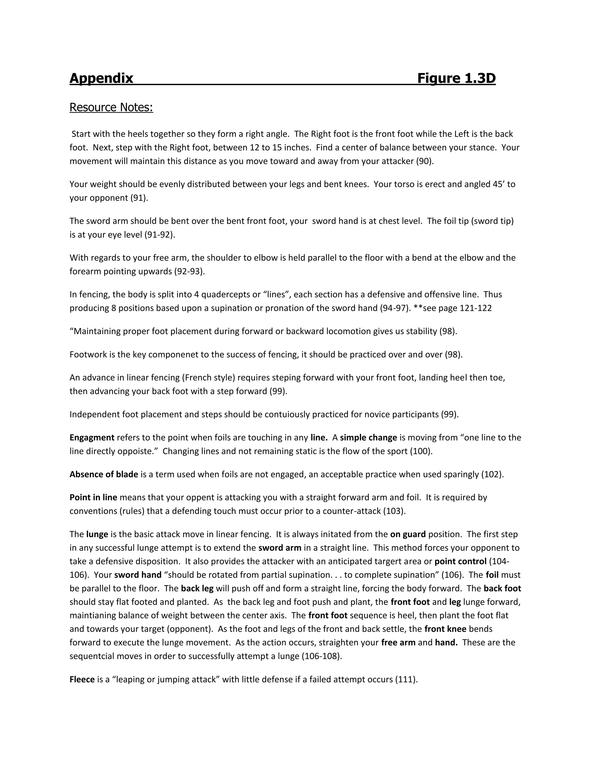 Fencing Lesson Plan-JYoung-002 | PDF