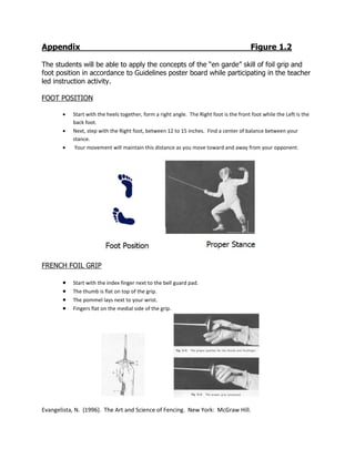 Fencing Lesson Plan-JYoung-002 | PDF | Track and Field | Sports