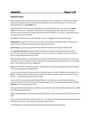 Fencing Lesson Plan-JYoung-002 | PDF