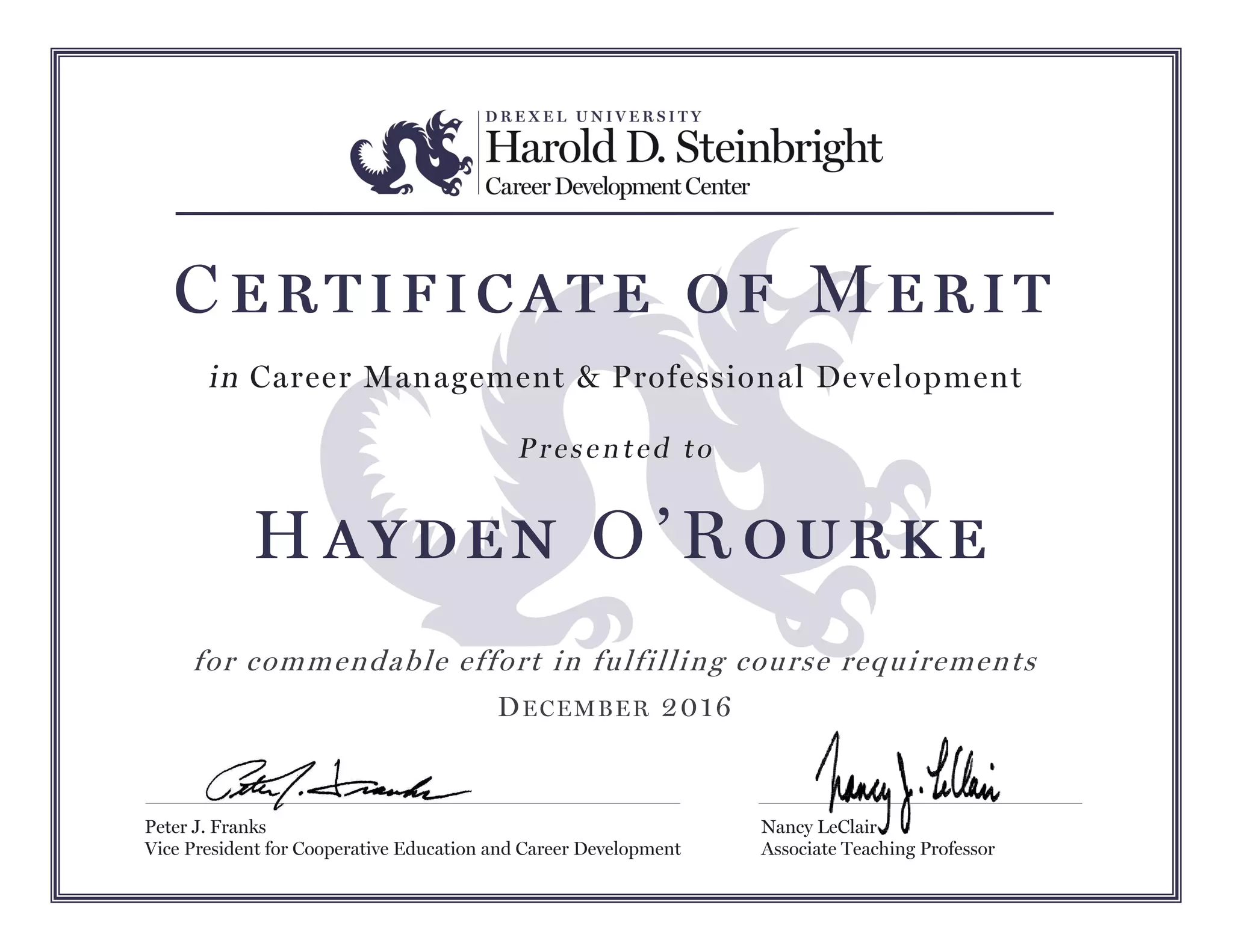 Certificate of Merit-certificate | PDF
