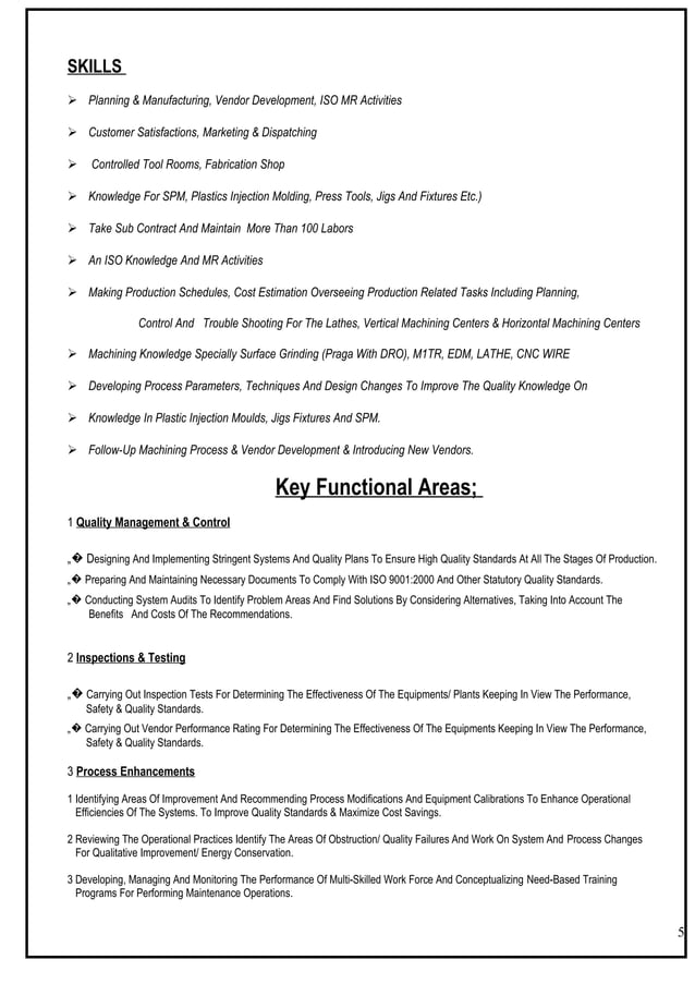 CHRISTIN RESUME BLR | DOC | Woodworking | Arts and Crafts