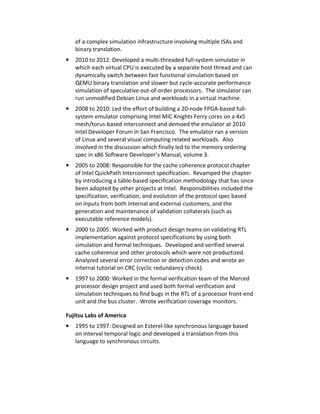 ctchou-resume | PDF | Computer Software and Applications | Computing