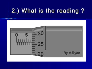 Micrometer Reading Quiz
