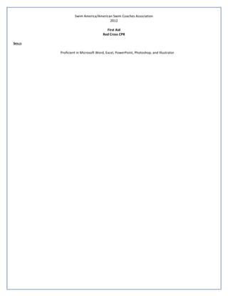 Burckle - Resume lululemon | PDF