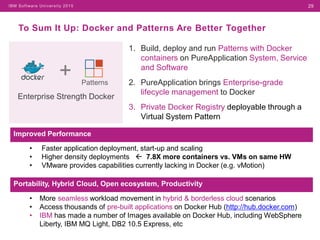 C219 - Docker and PureApplication Patterns: Better Together | PPT