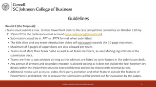 Cornell'21 Case, Final Round | PPT