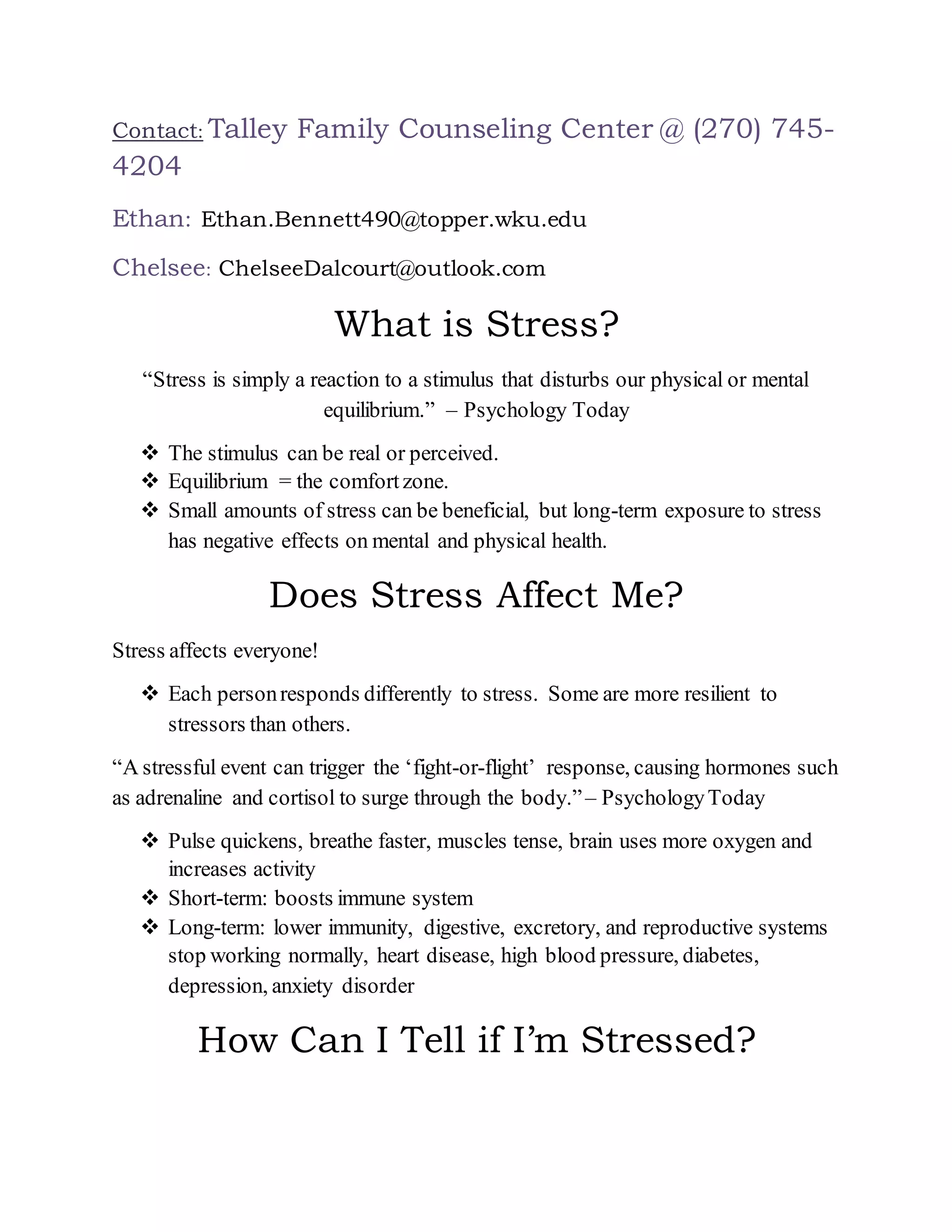 mental health sorority packet | DOCX