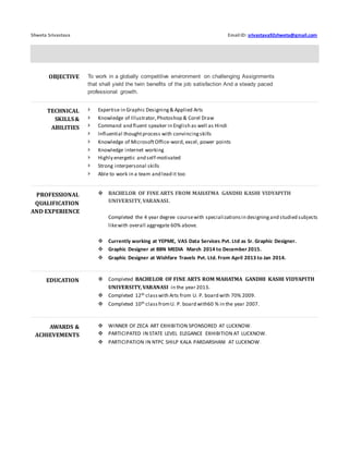 Resume_Shweta Srivastava | DOCX