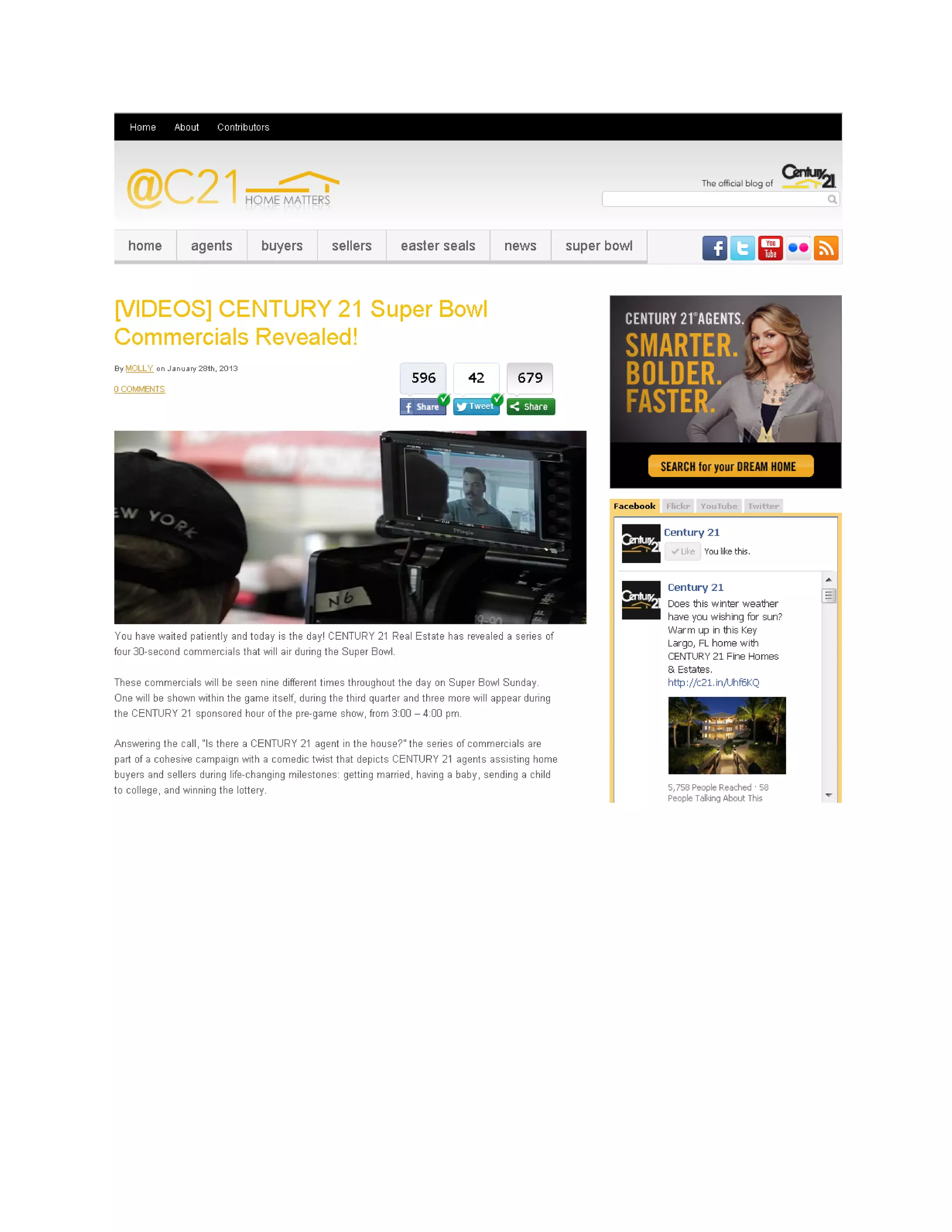 @C21 home matters reveal sb commercials | PDF