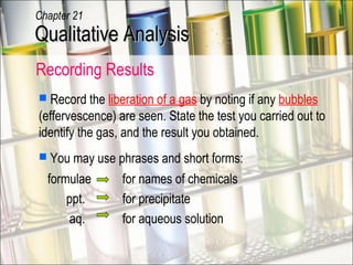C21 qualitative analysis | PPT