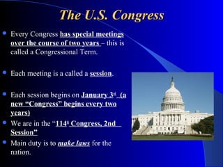 U.S. Legislative Branch | PPT