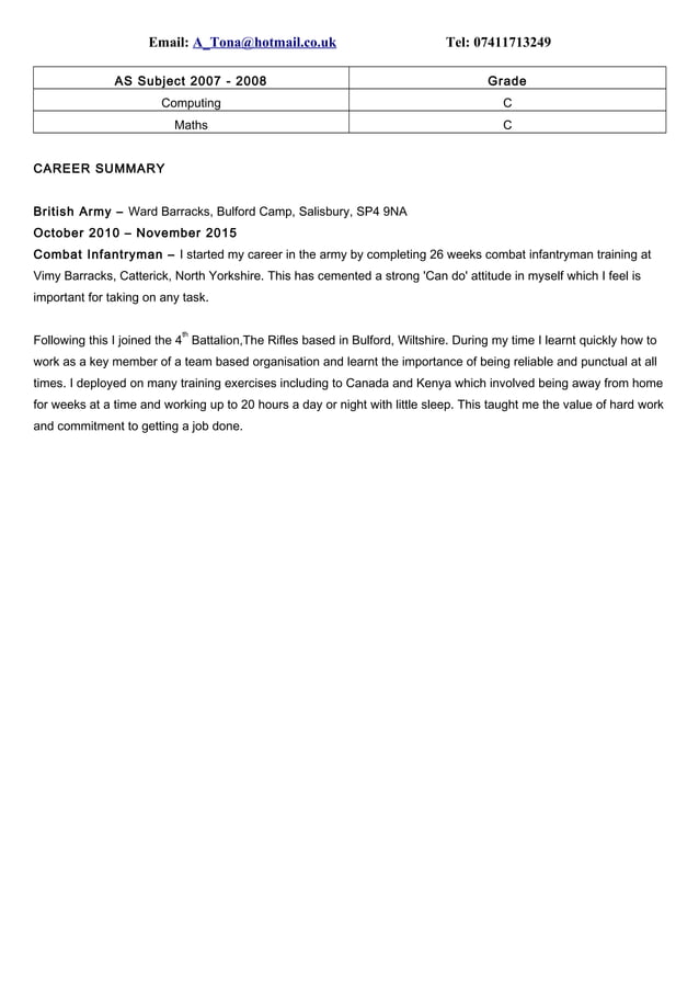 ALEX TONA NEW CV | PDF