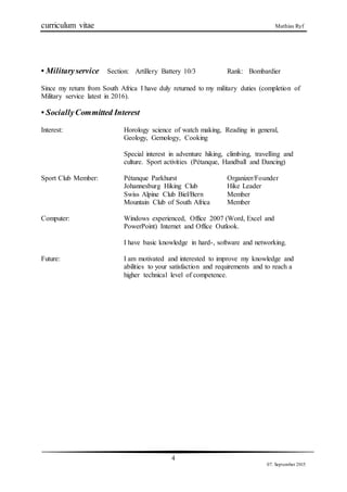 Bewerbung Linked In Version | DOCX | Careers