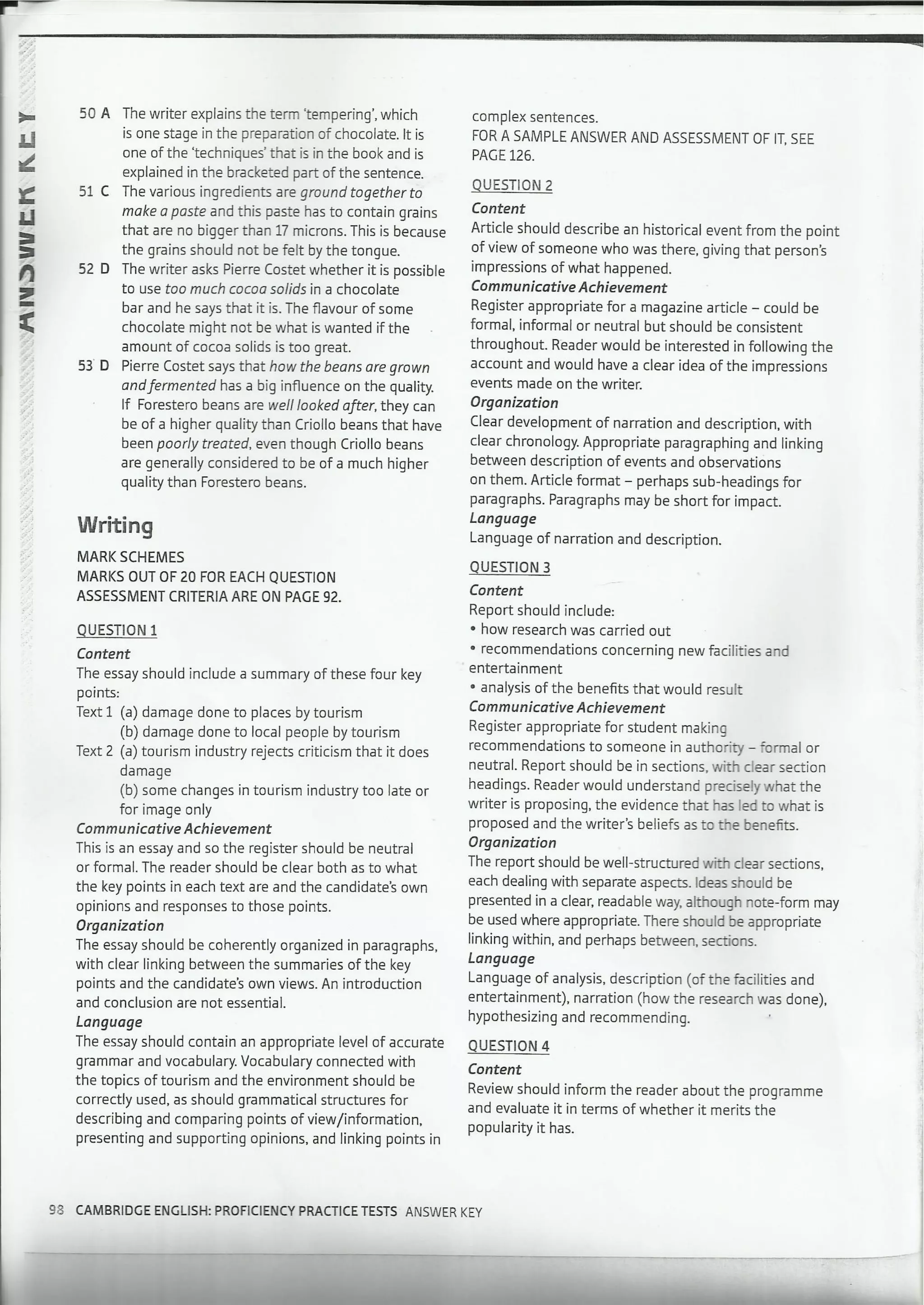 C2 2nd term reading test | PDF