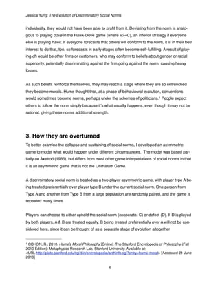 Evolution of Social Norms Jessica Yung | PDF