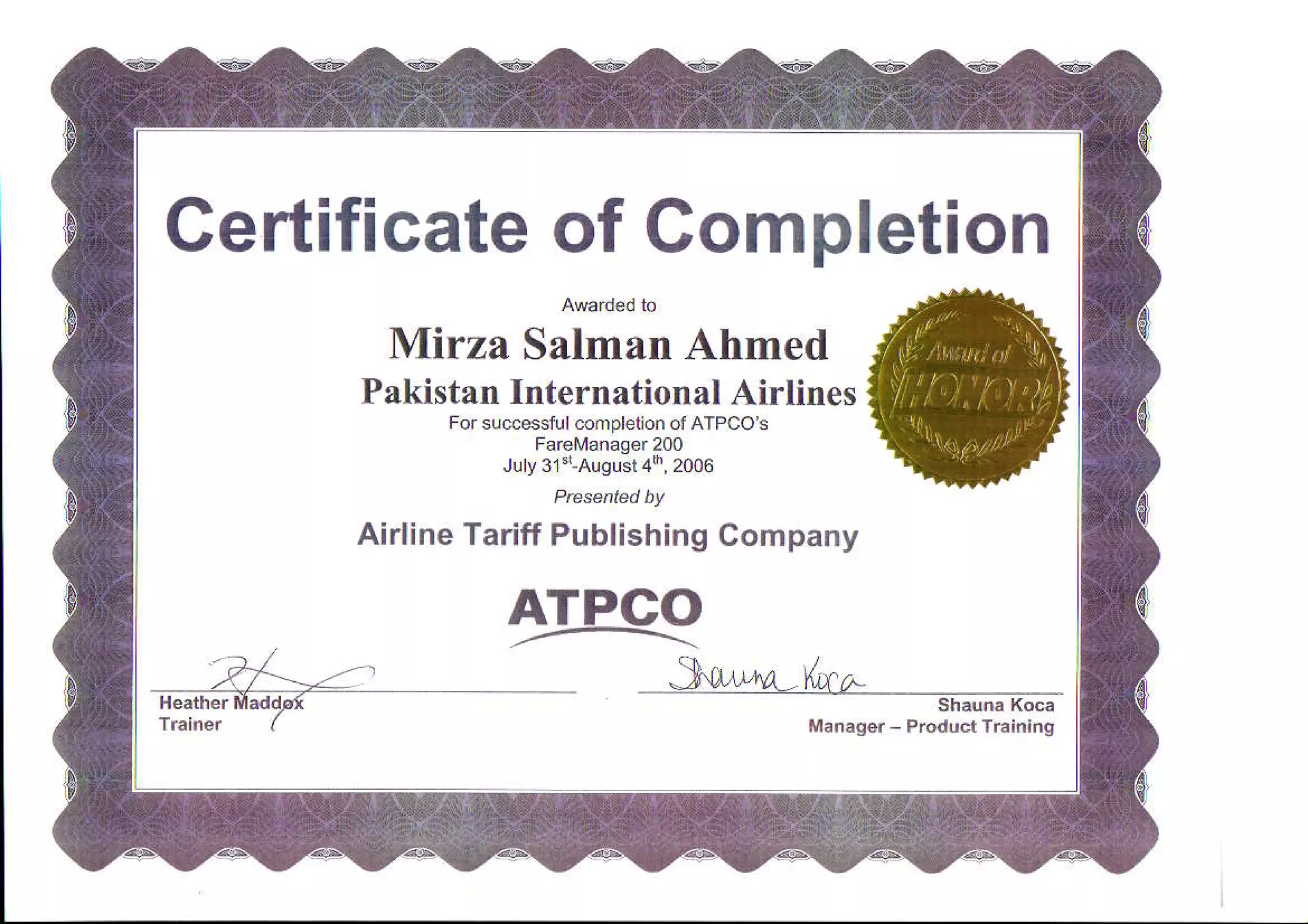 ATPCo (FareManager 200) | PPT