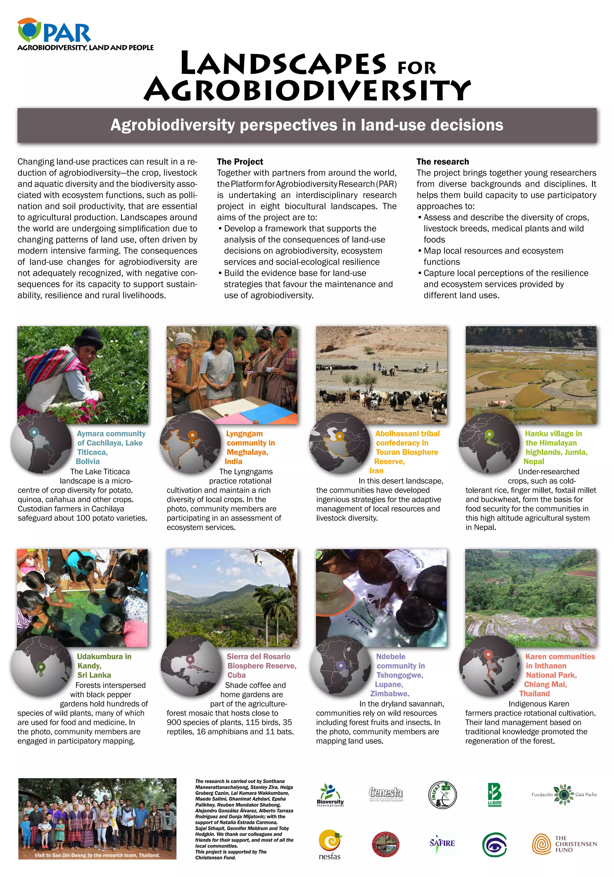 Landscapes for Agrobiodiversity - Agrobiodiversity perspectives in land ...