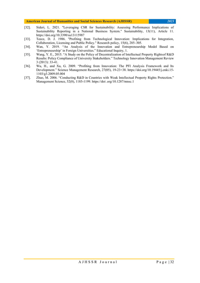 Bridging the Gap: Intellectual Property Rights and Sustainable ...