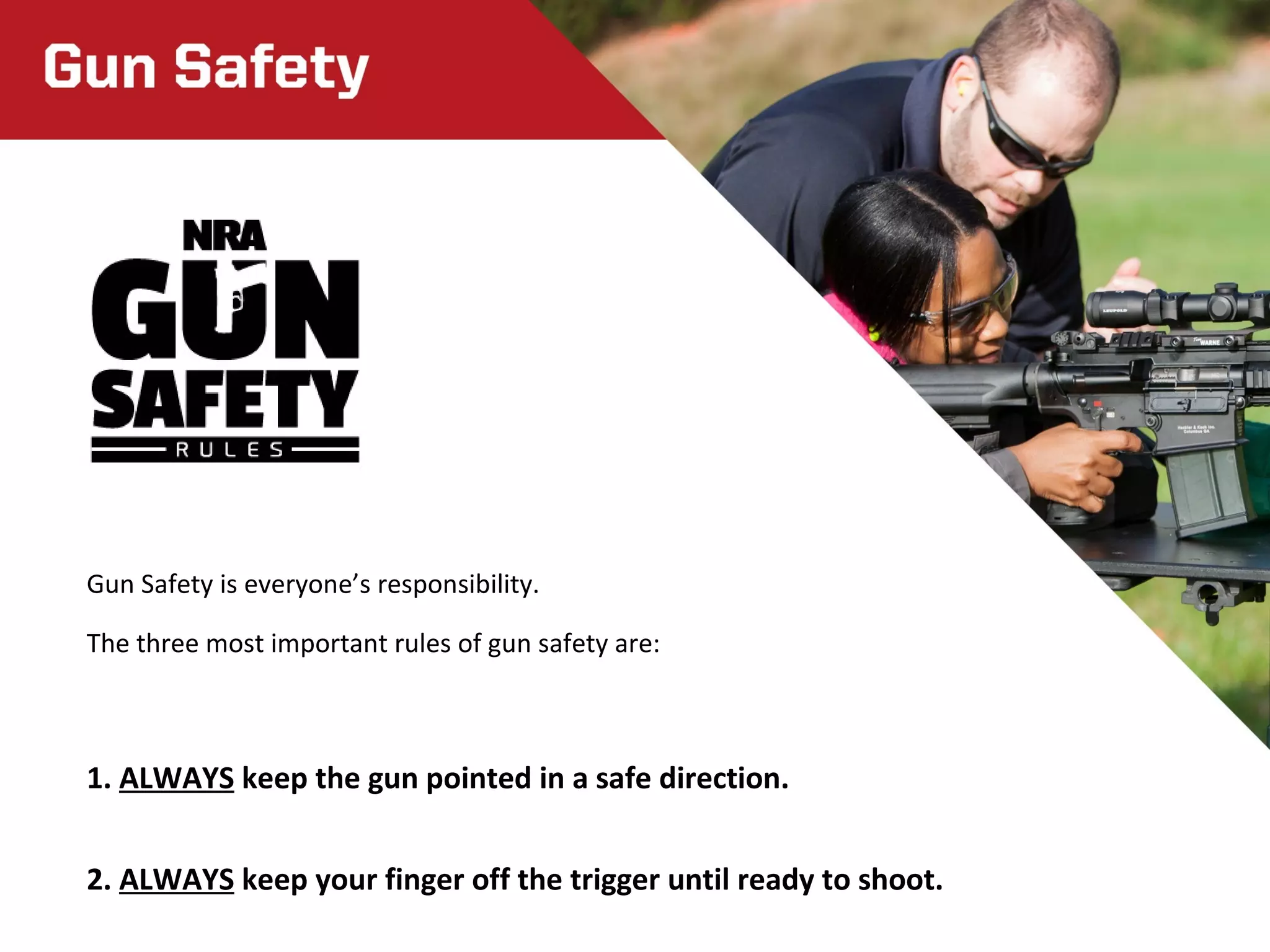 GunSafetySeminarPowerPointPresentation | PPT