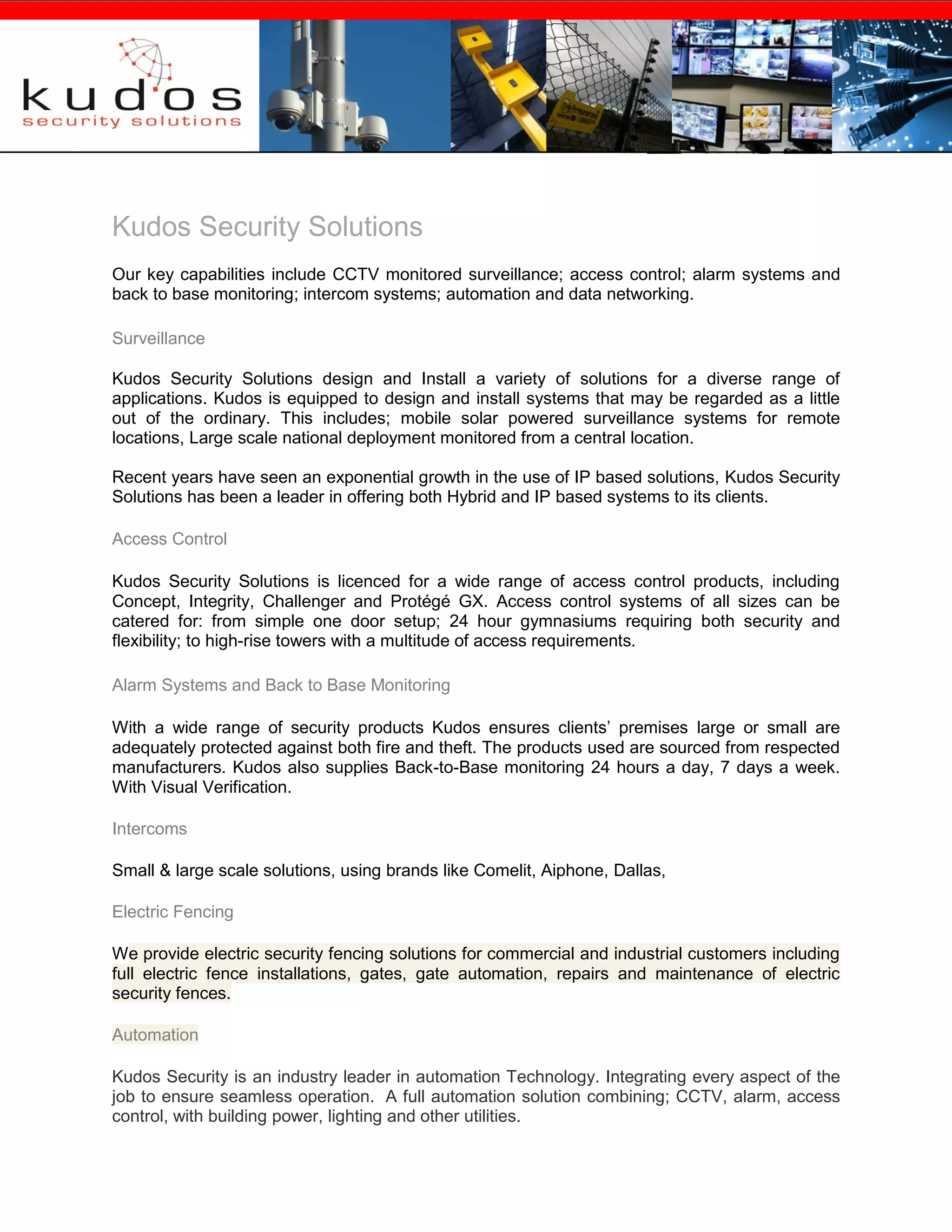 Company Profile Kudos_V7.3 | PDF