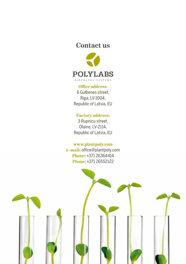 PolyLabs brochure 2016 | PDF