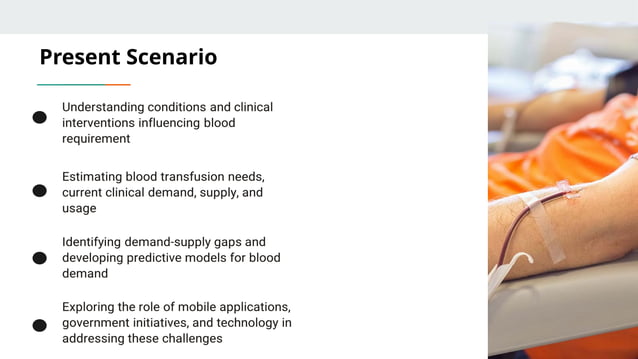 Blood Buddy app for blood donation for the needy | PPT