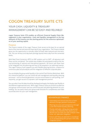 cogon-Treasury-Suite-CTS-EN | PDF