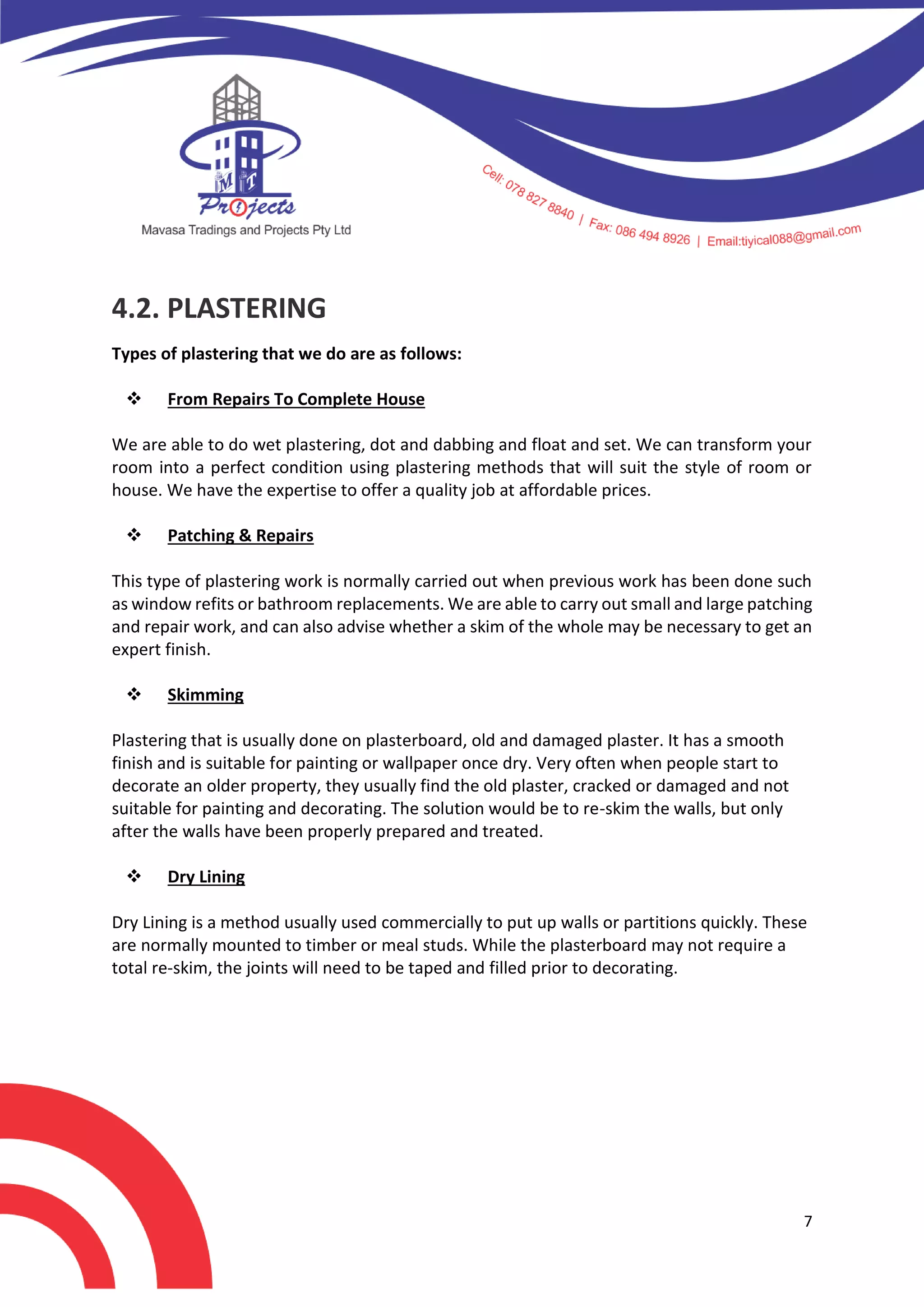 MTproject Profile. | PDF