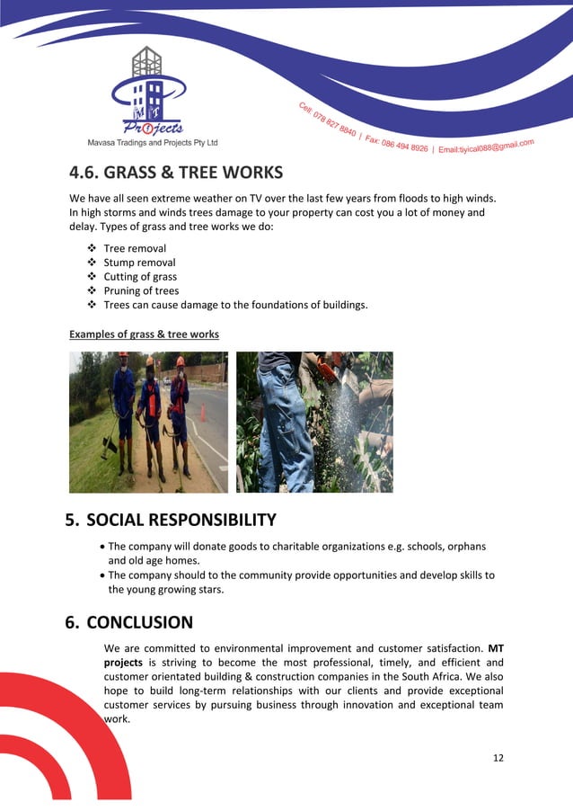 MTproject Profile. | PDF