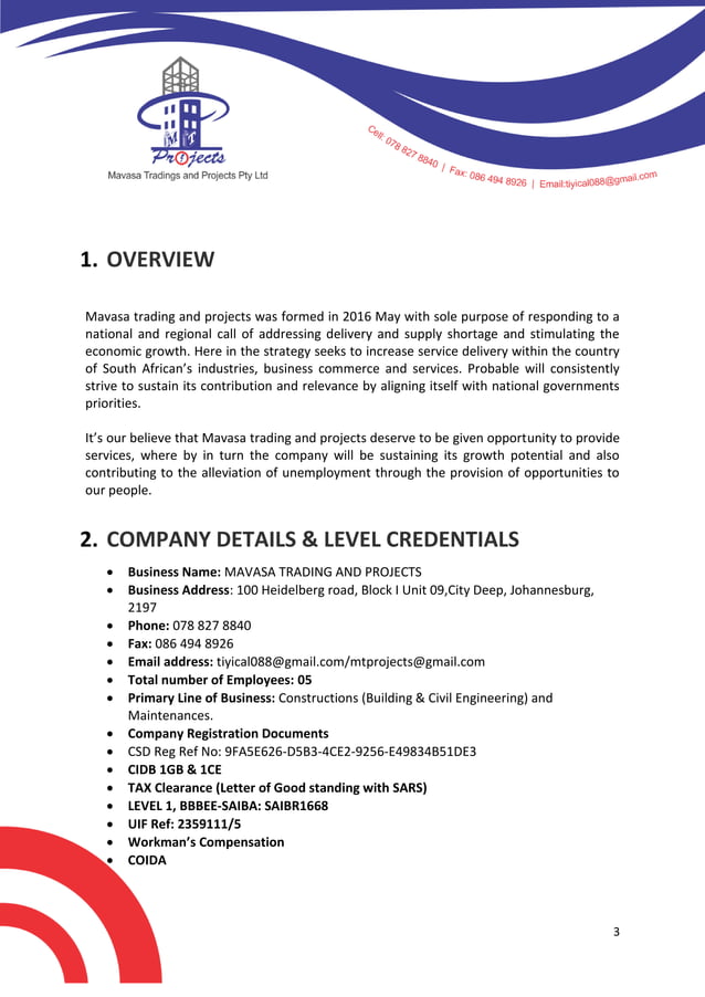 MTproject Profile. | PDF