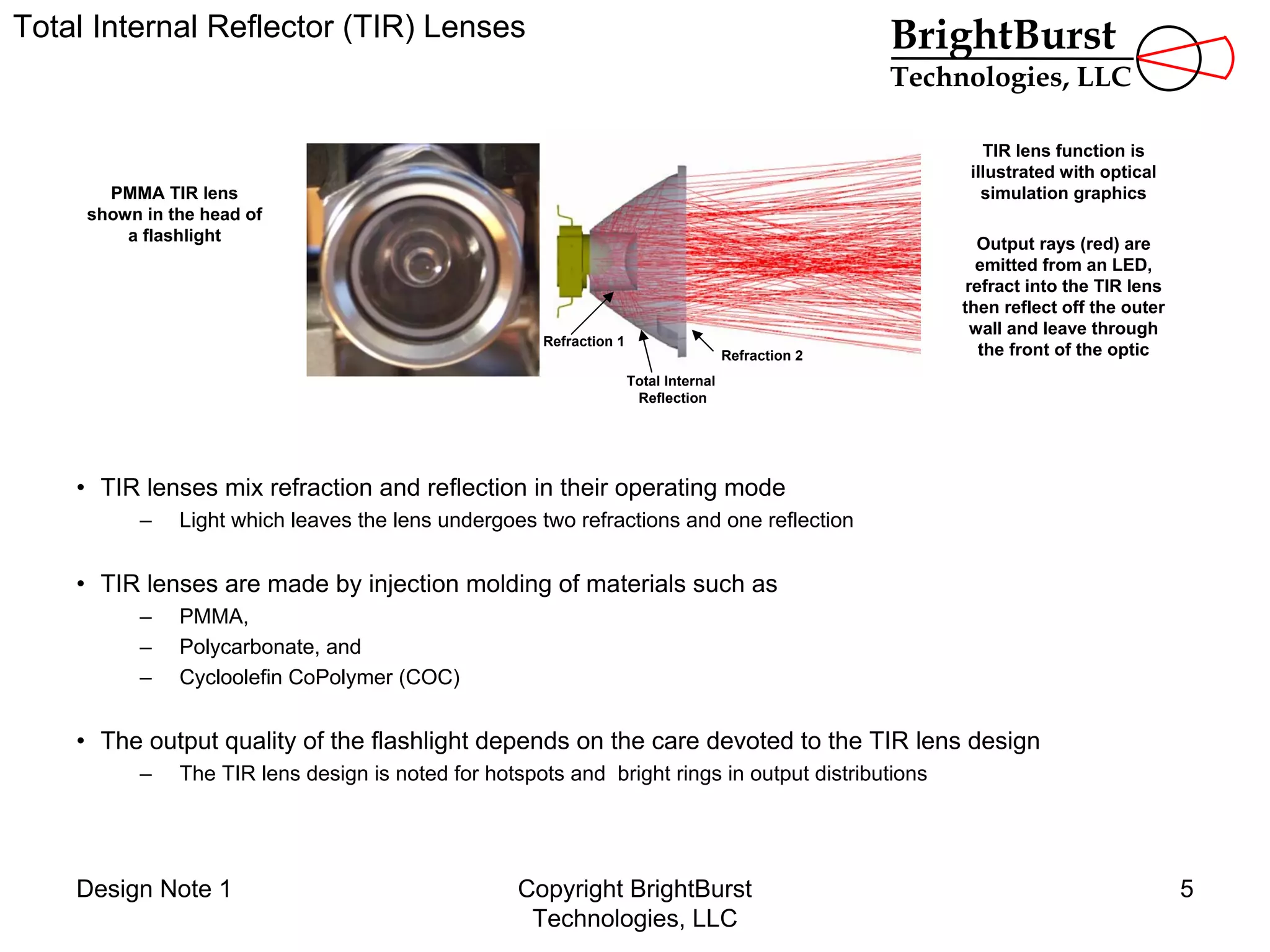 DESIGN NOTE 1 - REFLECTOR FLASHLIGHTS | PDF