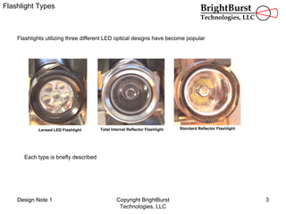 DESIGN NOTE 1 - REFLECTOR FLASHLIGHTS | PDF