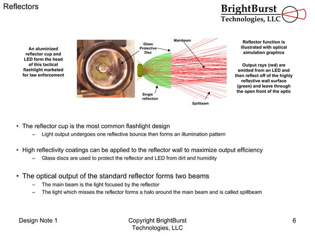 DESIGN NOTE 1 - REFLECTOR FLASHLIGHTS | PDF