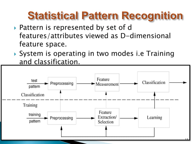 Statistical Pattern recognition(1) | PPT
